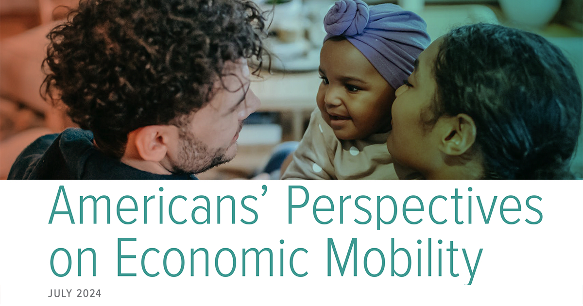 Part 2 - Americans' Perspectives on Economic Mobility - Mobility ...